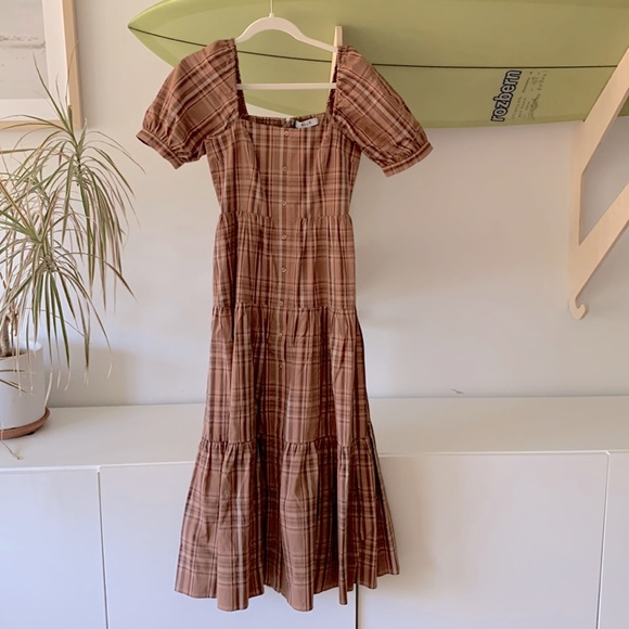 Billie The Label | Dresses | Billie The Label Eleanor Puff Sleeve Midi ...